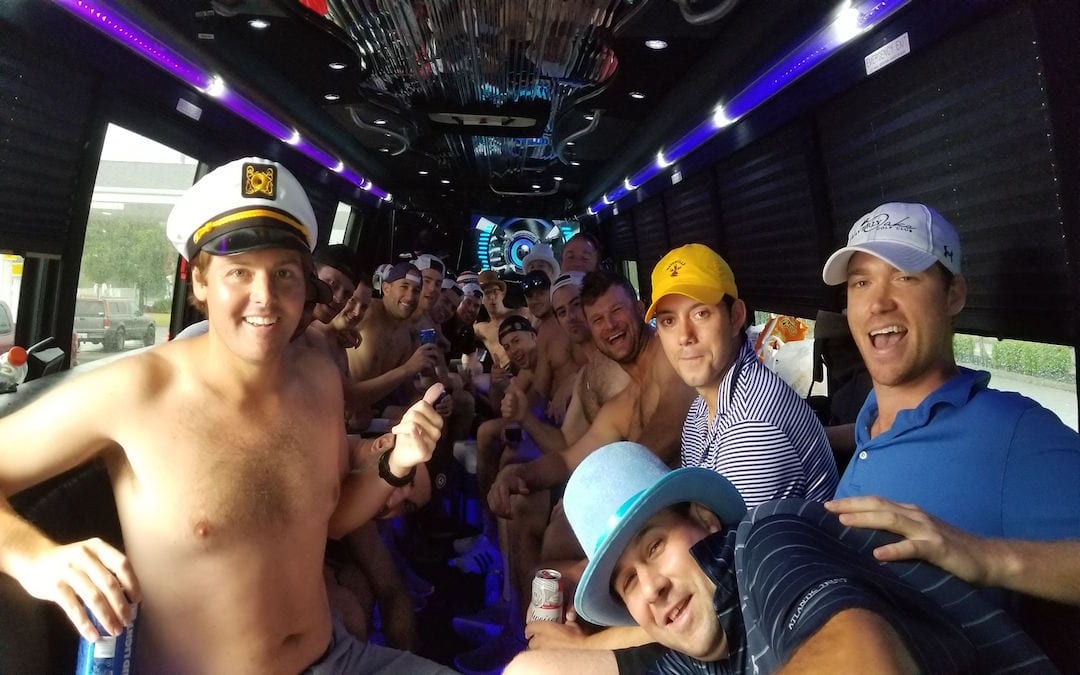 Bachelor and Bachelorette Party Bus Perfection - Varsity Limousine Service